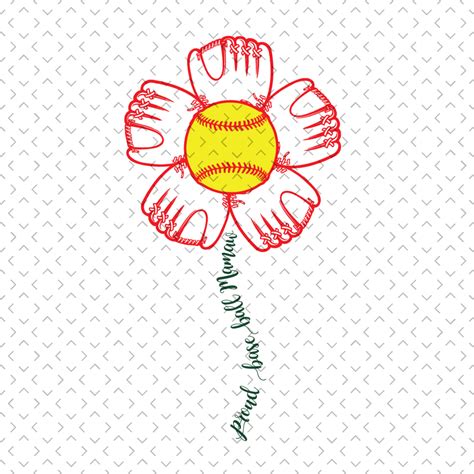Proud Baseball Mamaw Svg Sport Svg Mothers Day Svg Baseba Inspire