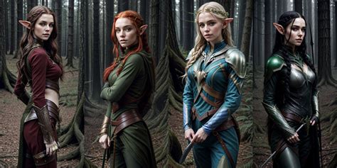 Elven Forest Ranger By Comestomindart On Deviantart