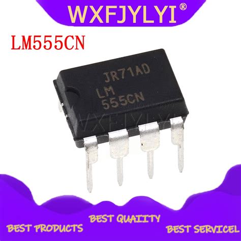 Ne555 Timer 20 Pieces Pk Lm555 Lm555cn 555 Ic Timer 8 Pins Dip