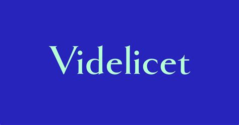 Videlicet Word Daily
