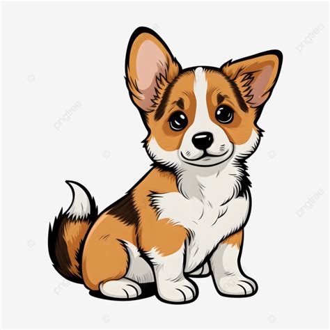 Cartoon Dog Puppy Sticker Cute Dog Clipart Cute Clipart Cartoon