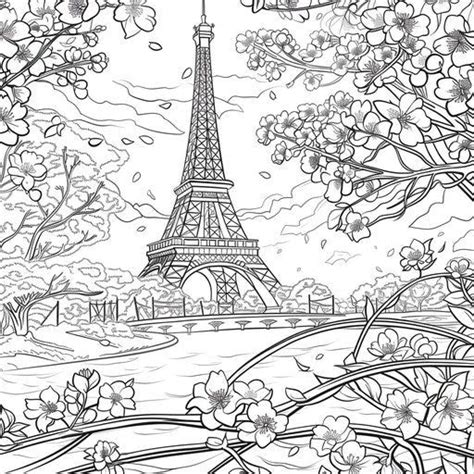 Eiffel Tower Coloring Page Build Essential Skills In 2024 Eiffel