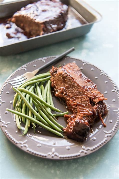 Slow Roasted Oven Bbq Beef Brisket House Of Nash Eats