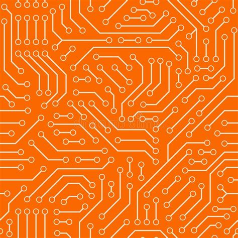 Computer Circuit Board Stock Vector Illustration Of Electronic