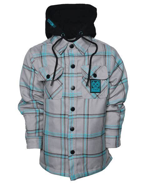 Midtown Youth Hooded Flannel Jacket Dixxon Flannel Australia