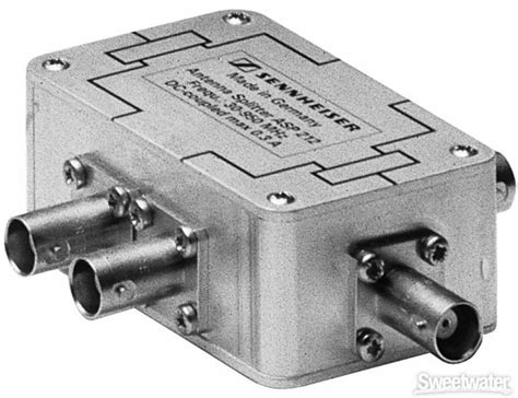 Sennheiser Asp 212 Dual Two Way Bnc Passive Splitter Box