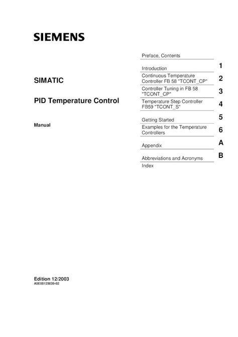 Pdf Simatic Pid Temperature Control• Simatic S7 User Manuals