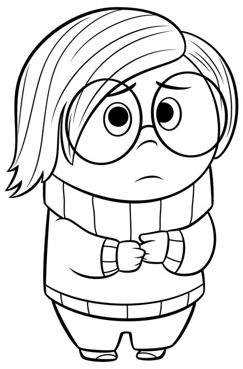 Dibujos de Inside out Del Revés para Colorear