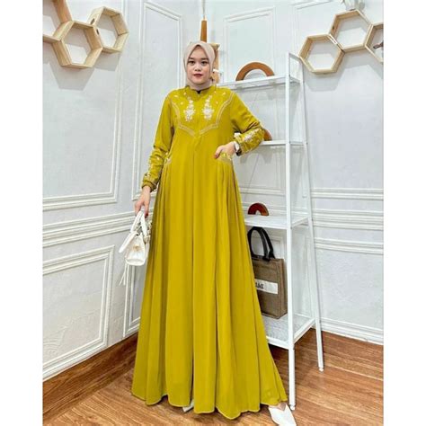 Jual Gamis Abaya Turkey Set Phasmina Gamis Abaya Malay Set Phasmina