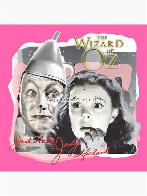 Wizard Of Oz Dorothy And The Tin Man With Judy Garland And Jack