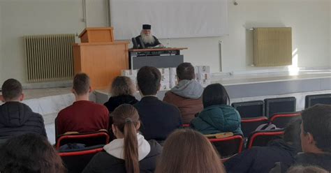 Το 1ο Λύκειο Άργους επισκέφθηκε ο Μητροπολίτης Αργολίδας