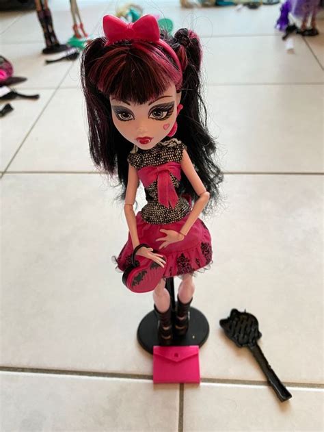 Monster High poupée Draculaura photo de classe vintage Monster High