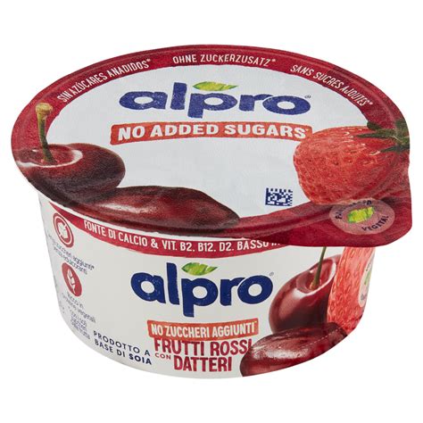 Alpro Alternativa Vegetale Allo Yogurt Frutti Rossi Senza Lattosio