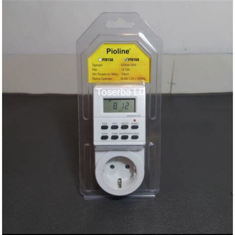 Jual Stop Kontak Timer Listrik Digital 220v Shopee Indonesia