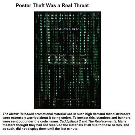 50 Things You Probably Didn T Know About The Matrix Trilogy