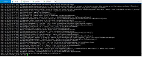kafka启动时出现fatal fatal error during kafkaserver startup prepare to shutdown rver