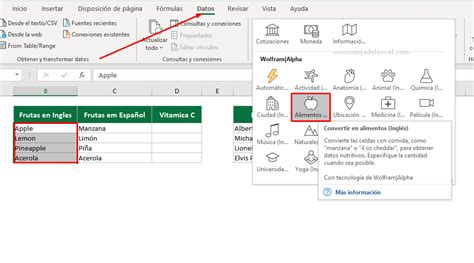 Revisa Los Nuevos Tipos De Datos En Excel Ninja Del Excel