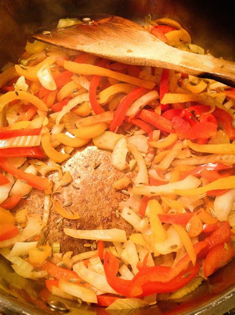 Italian Braised Fennel And Peppers With Cannellini Beans Plants Rule