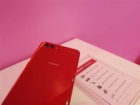 華為nova2s相思紅濃情來襲，24日上市開售，售價3399元 每日頭條
