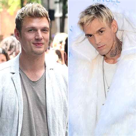 Aaron Carter Before And After Singer Aaron Carter Brother Of
