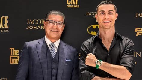 Cristiano Ronaldo Shows Off Jacob And Co Watch In Saudi Arabia