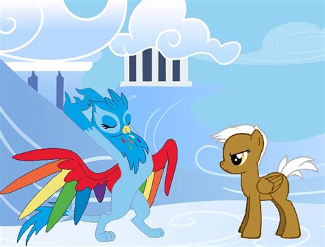 Species Swap Rainbow Dash And Gilda By Rogueheart101 On Deviantart