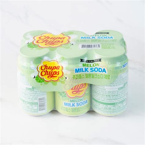 농심 츄파춥스 멜론밀크소다 제로 350ml6 배민 장보기∙쇼핑
