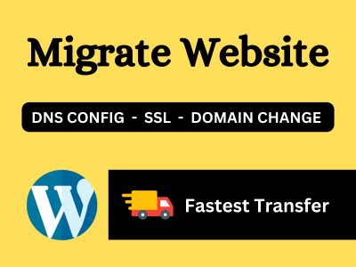 WordPress Website Migration Hosting Transfer And DNS Propagation Upwork