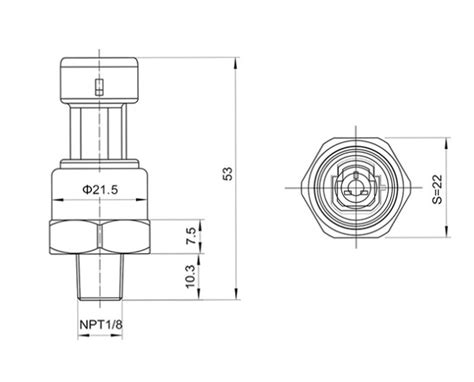 Voltage Output Small Pressure Sensor Grandado