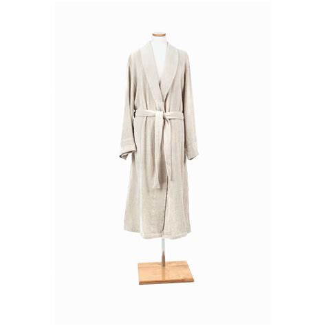 Pine Cone Hill Linen Chenille Bathrobe Chenille Terry Cloth Bathrobe