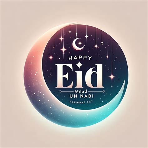 Happy Eid Milad Un Nabi Mubarak Premium Ai Generated Image