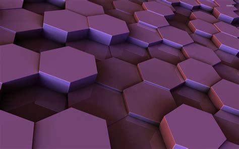 Hexagon 3D Pattern Wallpapers Wallpaper Cave