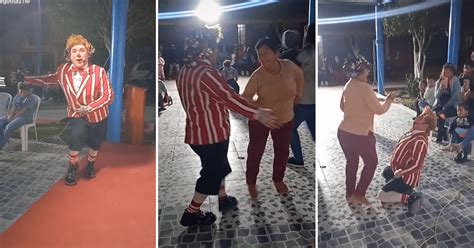 Tiktok Viral Payasito E Invitada Sacan Los ‘pasos Prohibidos Y Se