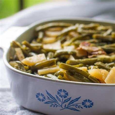 Southern Style Green Beans With Jicama Nanas Little Kitchen