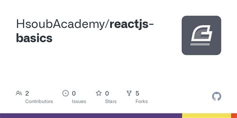 Github Hsoubacademyreactjs Basics