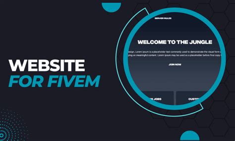 Create A Fully Functional Website For Your Fivem Server By Ramllo Fiverr