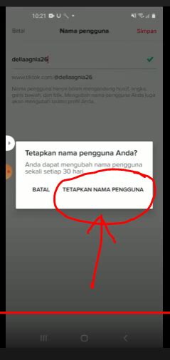Cara Mengganti Nama Pengguna Id Di Akun TikTok Tongbos