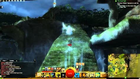Gw2 Vista Sparkfly Fen Saltflood Mire Youtube