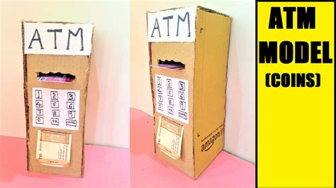 Atm Working Model Coin Vending Machine For School Science Exhibition