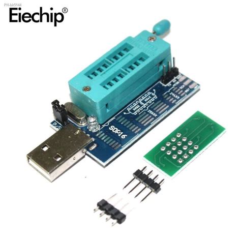 Bios Board MX25L6405 W25Q64 USB Programmer LCD Burner CH341A