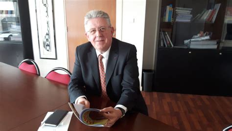 Jean Yves Gouttebel président du Conseil Départemental du Puy de Dôme ici