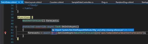 Asp Net Core Visual Studio 2017 Showing Errors For Blazor But