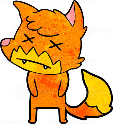 Cartoon Dead Fox 42280737 Png
