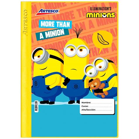 Folder Lic A4 C F Minions Artesco Promart