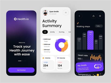 Health Tracker App Exploration Health Tracker App Health Tracker Health App