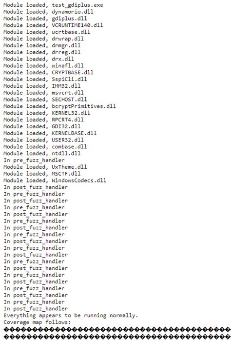 No Coverage Map On Windows10 Issue 290 Googleprojectzero Winafl