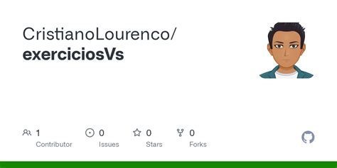 GitHub CristianoLourenco ExerciciosVs