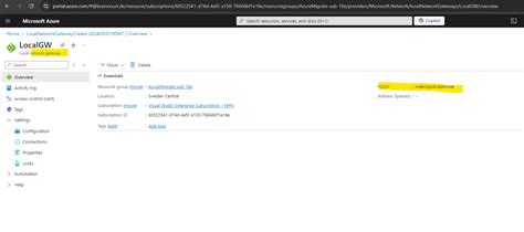 Set Up An Ipsec Route Based Site To Site Vpn Tunnel Between Azure And On Premise Home Network
