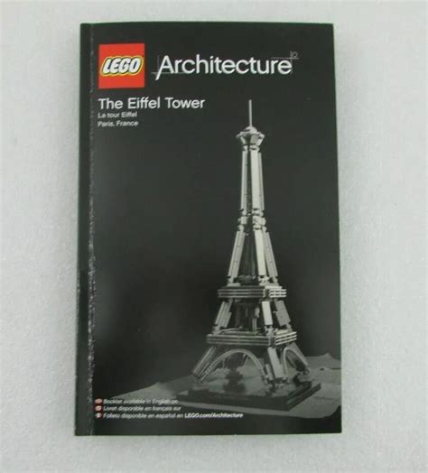Instructions Lego Tour Eiffel
