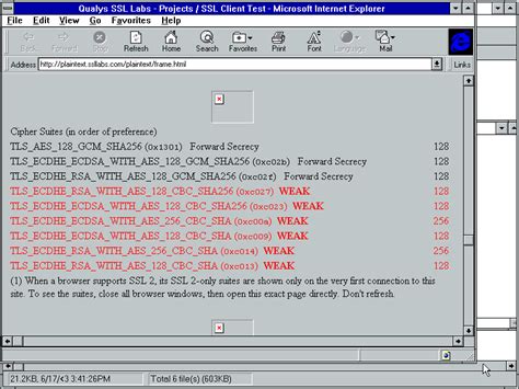 Modern TLS SSL On 16 Bit Windows